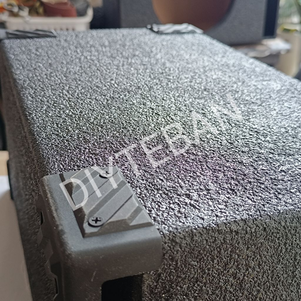 Dual 6.5 Subwoofer Box 30hz Tuning Wide Side Ported Vented Speaker ...