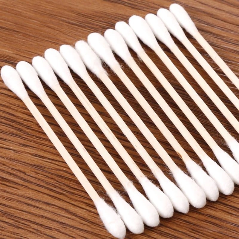 5 Packs Double Head Cotton Buds Malinis Ears, Gentle Care, Soft Tips ...