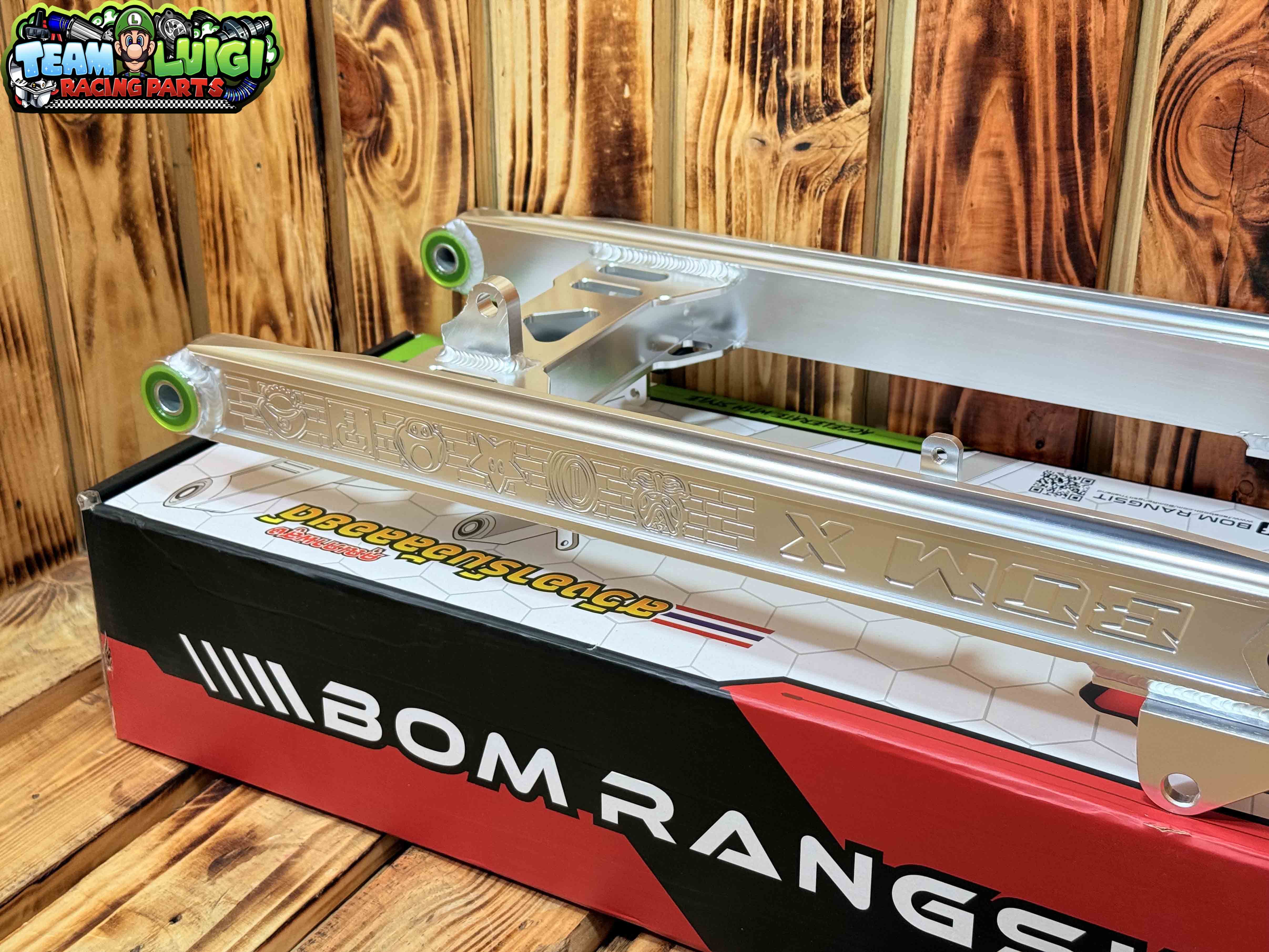 BOM RANGSIT HONDA WAVE, XRM, PANTRA CNC ALLOY SWING ARM MARIO DESIGN ...