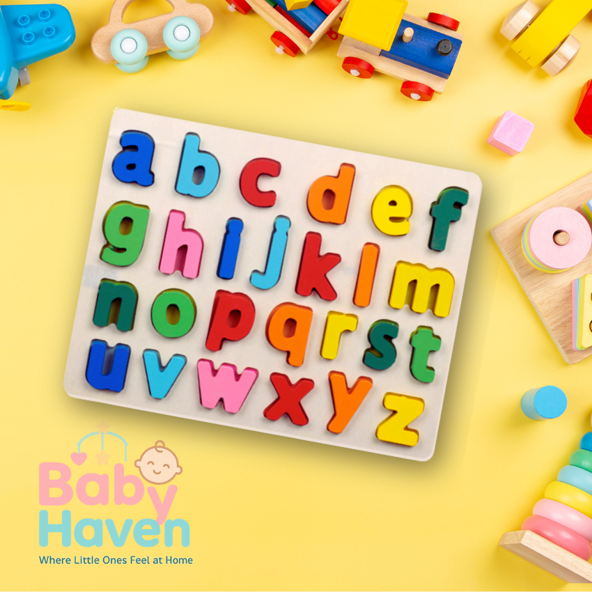 Wooden three-dimensional Alphanumeric Learning Puzzles for Kids ...