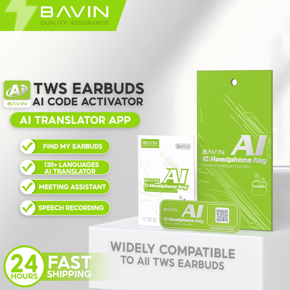 BAVIN BA57 TWS Wireless Bluetooth Earbuds HiFi Stereo Audio Sound w ...