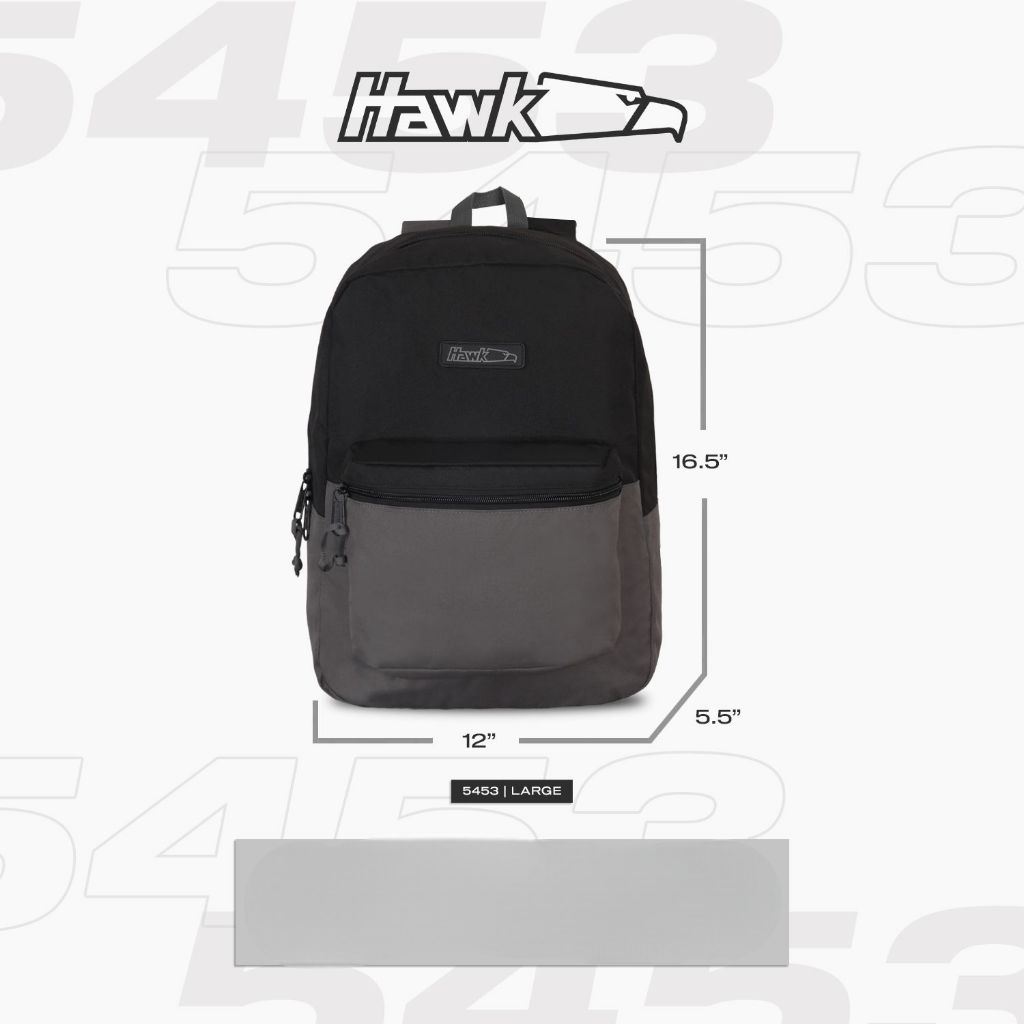 Hawk 5955 Gradient Backpack with VIRUPRO Anti-microbial Protection with ...