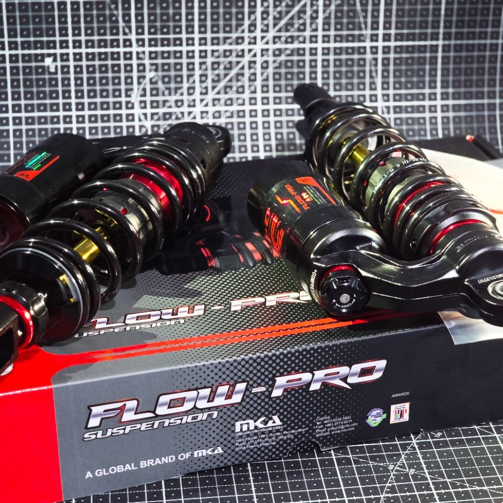 RCB 30th Anniversary Flow Pro Shock Absorber 305mm (Aerox V1 V2 V3/Nmax ...