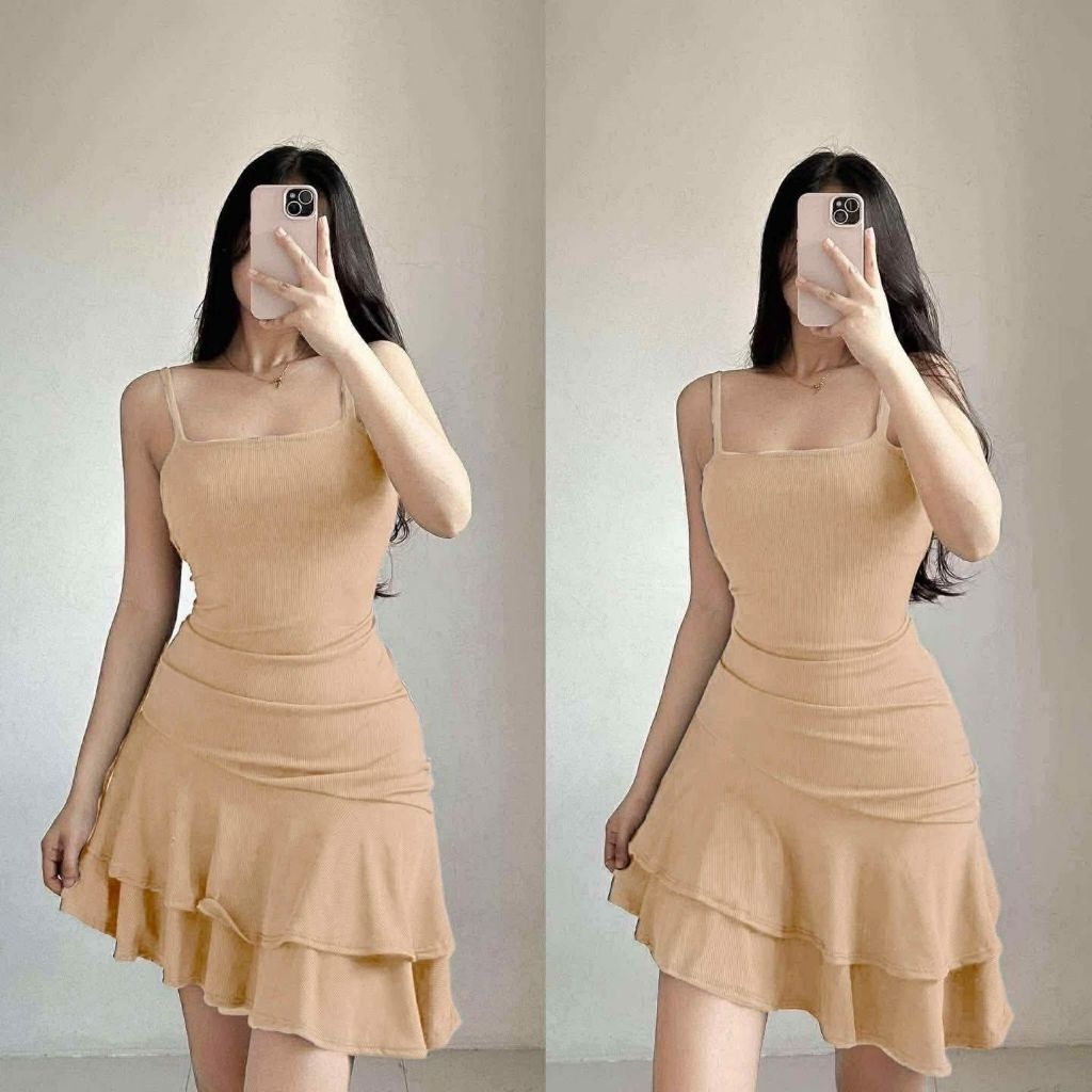 Jasmin Raffles Dress (Can fit Small upto Large body) | Shopee Philippines