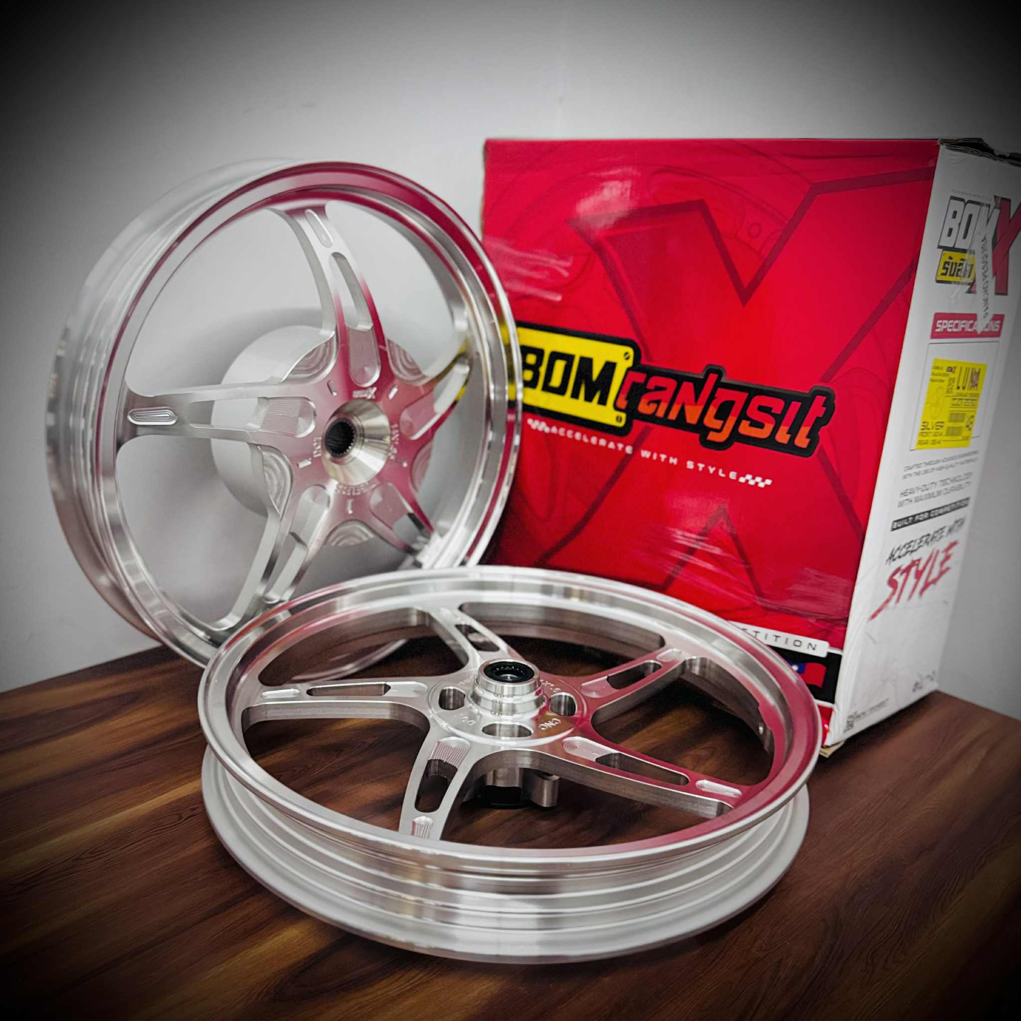 BOM RANGSIT LUNA CNC MAGS FOR HONDA CLICK 125/150 PURPLE ONLY - SOLD AS ...