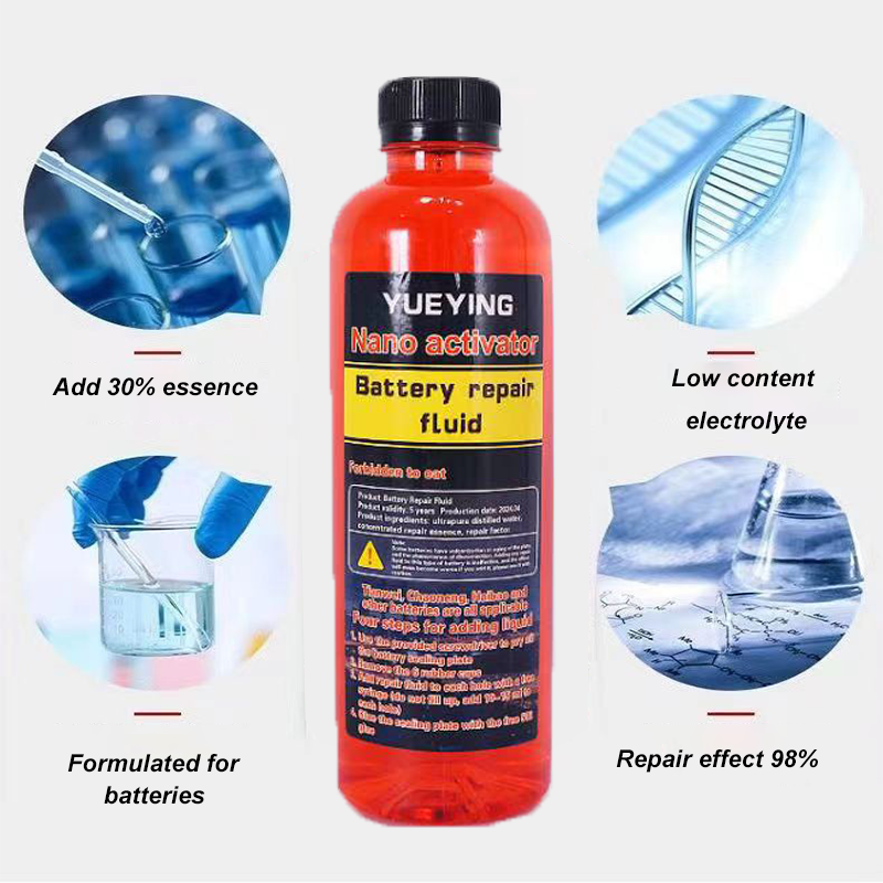 Battery repair fluid Used in various motorcycles and cars Battery Life ...