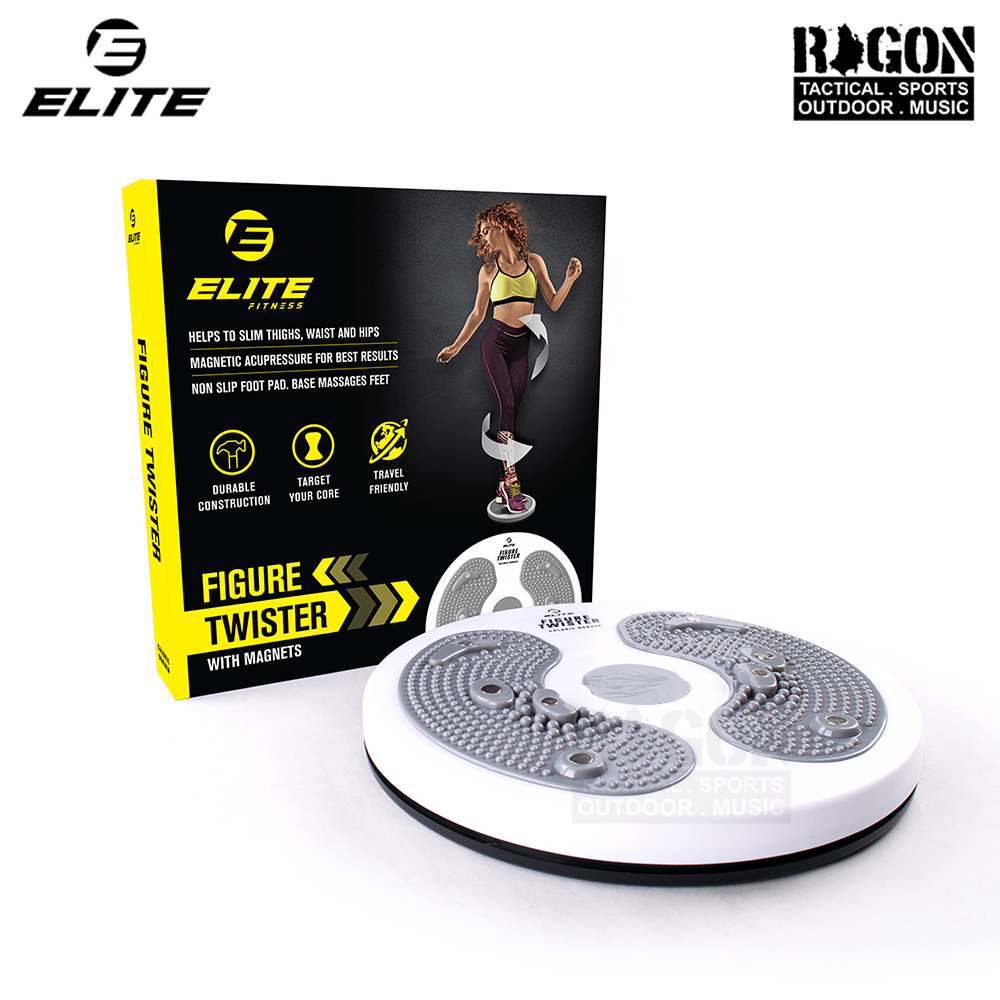 Elite Fitness Pro Figure Twister – Rotating Waist Trimmer Disc for Core ...