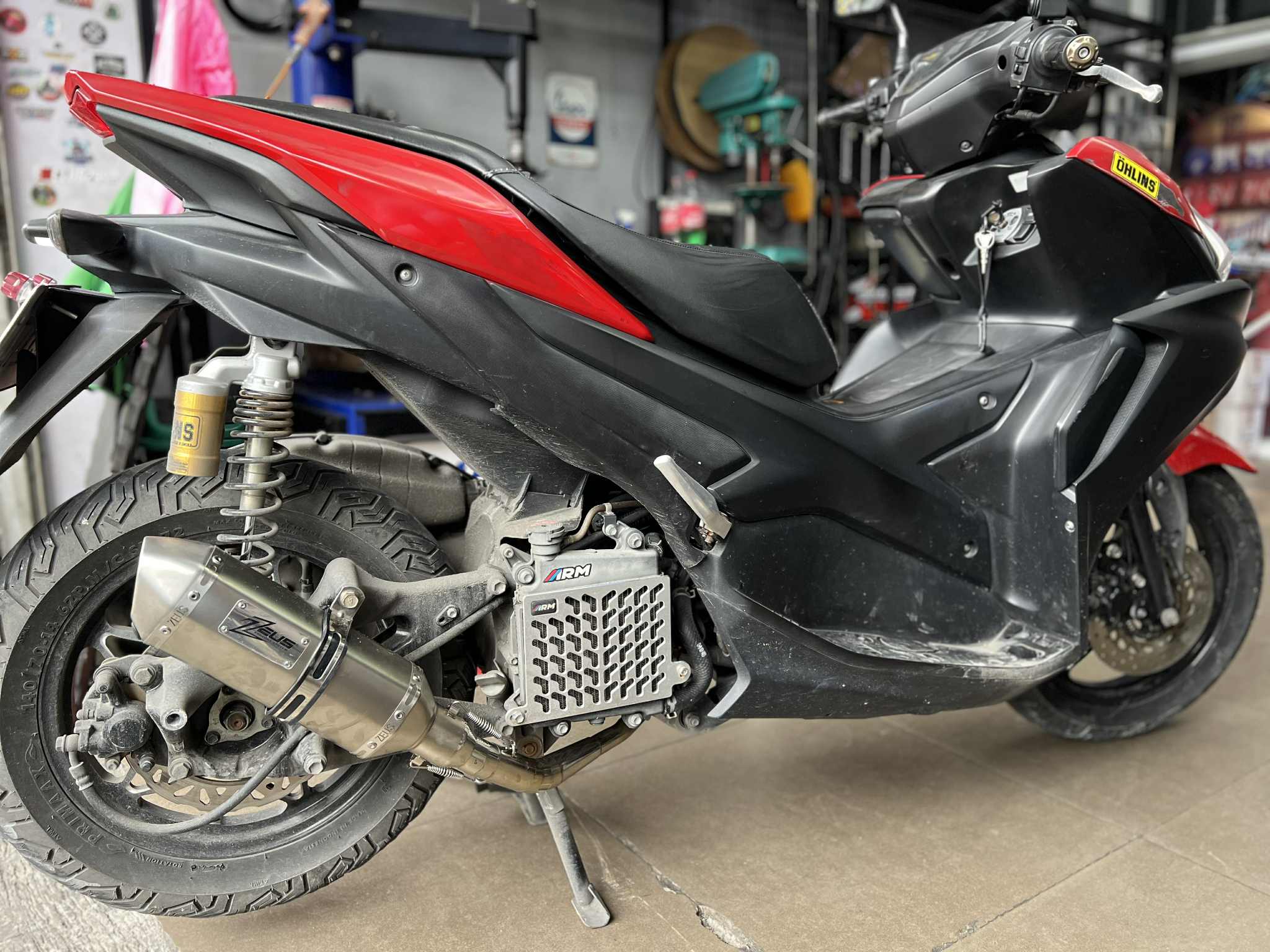ZEUS APOLLO V3 PLUG AND PLAY EXHAUST FOR SCOOTERS | Shopee Philippines