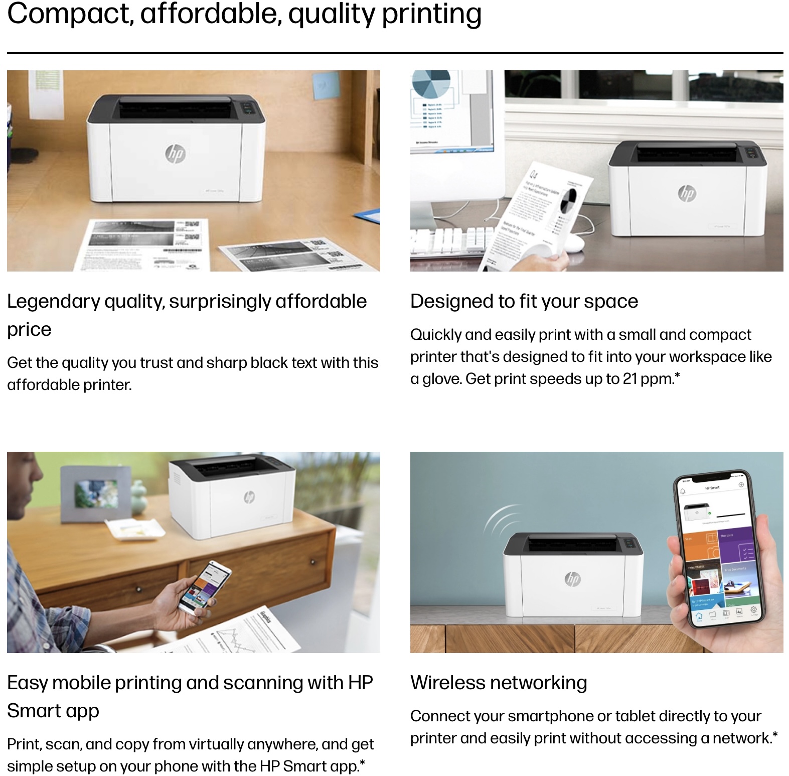 HP Laserjet 108A Monochrome Printer | Shopee Philippines