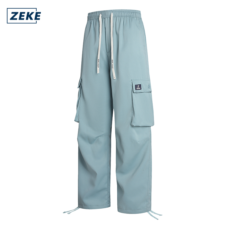 NEXA Cargo Pants Men Drawstring Binding Feet lalaki Tactical Six Pocket ...