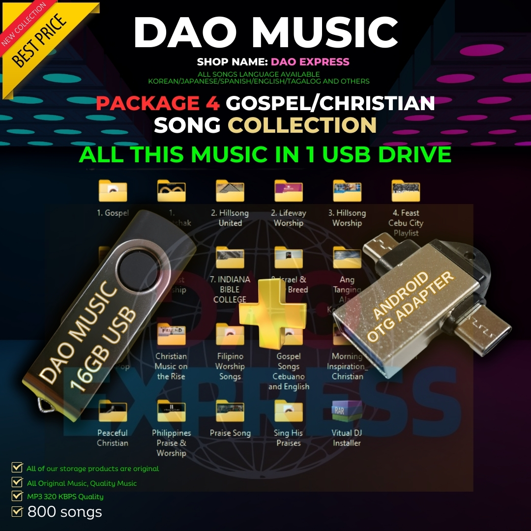 Gospel / Christian Music Collection | USB Flash Drive | MP3 Music 320 ...
