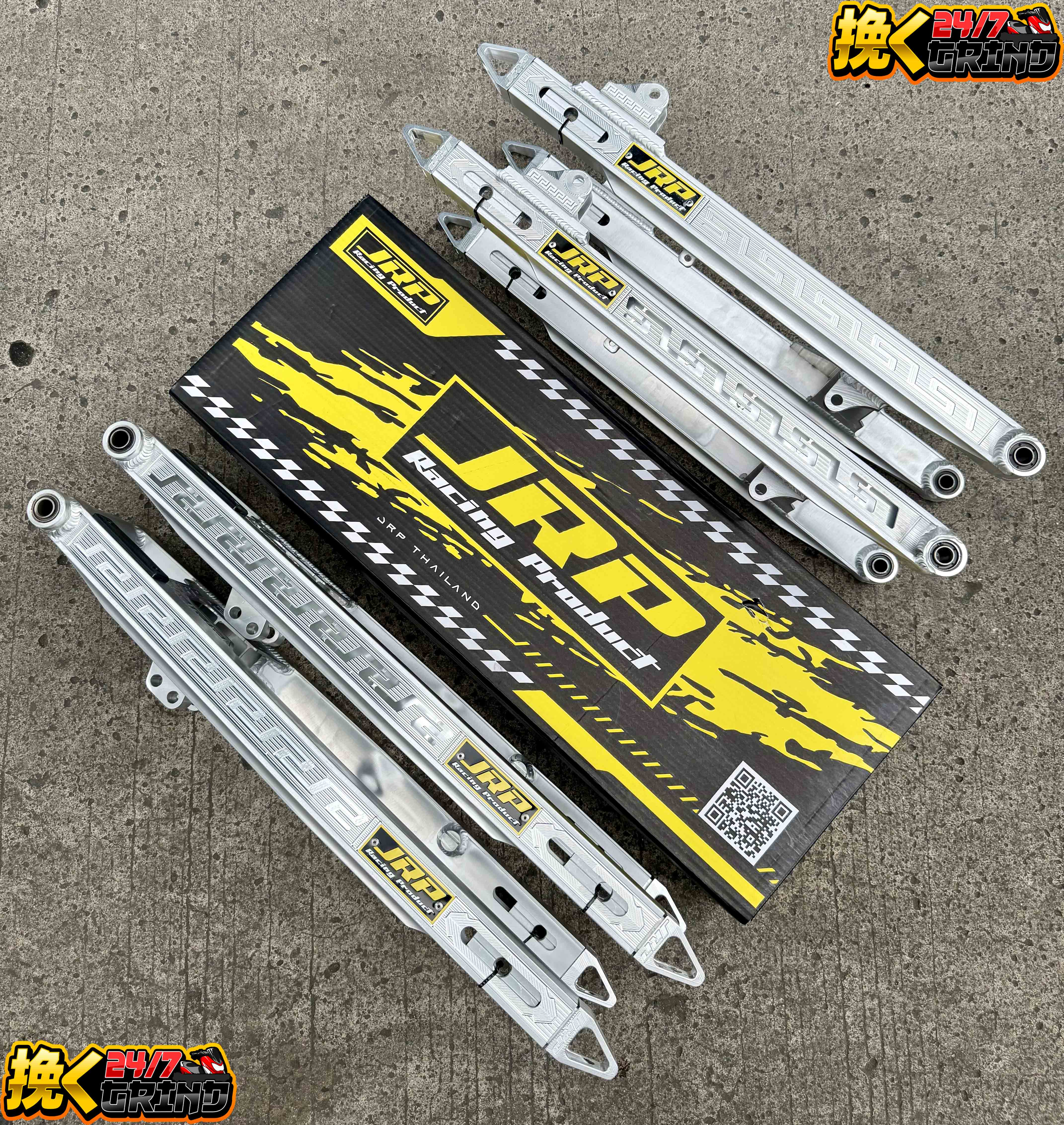 JRP SWING ARM V2 LONG R SPEC VERSACE SLOTTED +2+3 RAIDER/WAVE | Shopee ...