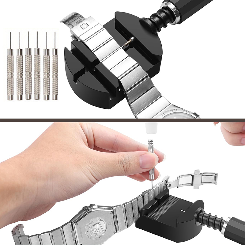 15Pcs Watch Link Removal Tool Kit Watch Adjustment Tool Kit Strap ...