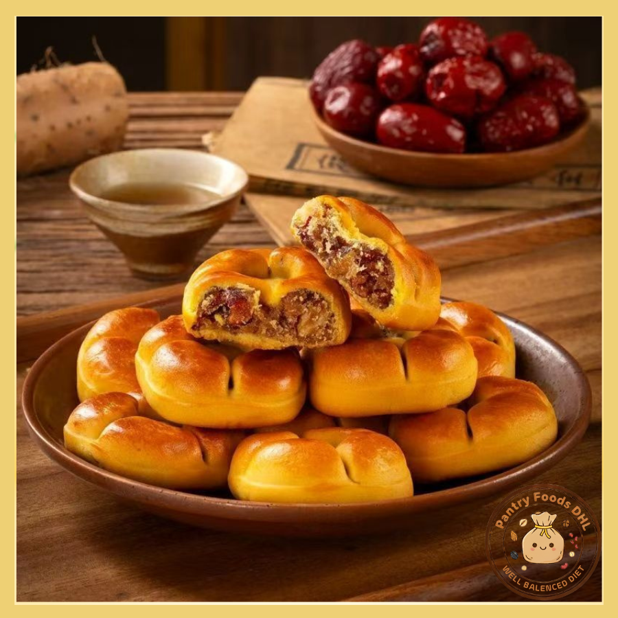 Kino Foods Red Apple Cake - PANTRY FOODS DHL - Healthy Taiwanese Snack Cake 320G | Shopee ...