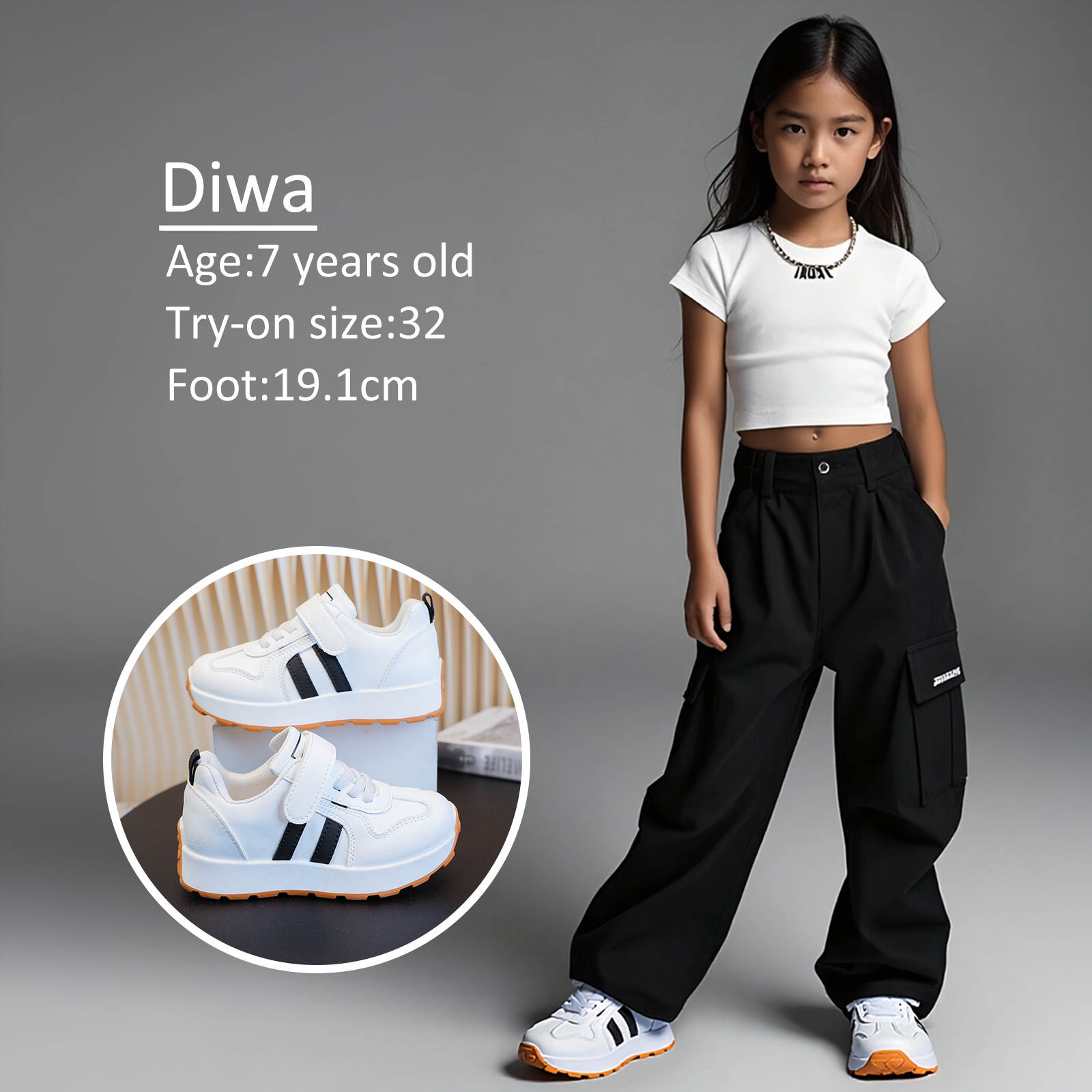 SENMA Rubber Shoes For Kids Girls Korean Shoes Chunky Sneakers White ...