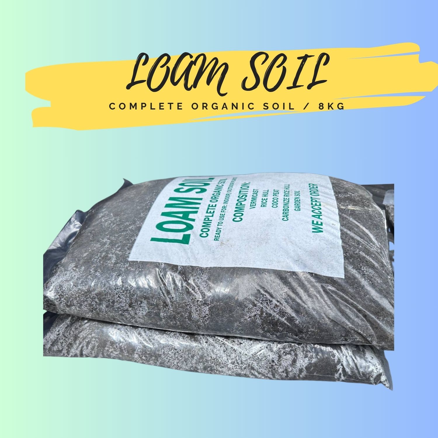 High-Grade Garden Soil Mix – Loam Type (8–9kg) | Shopee Philippines
