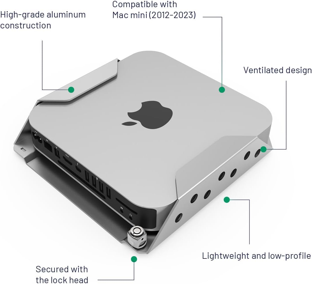 Compulocks Mac Mini Security Mount Silver | Shopee Philippines