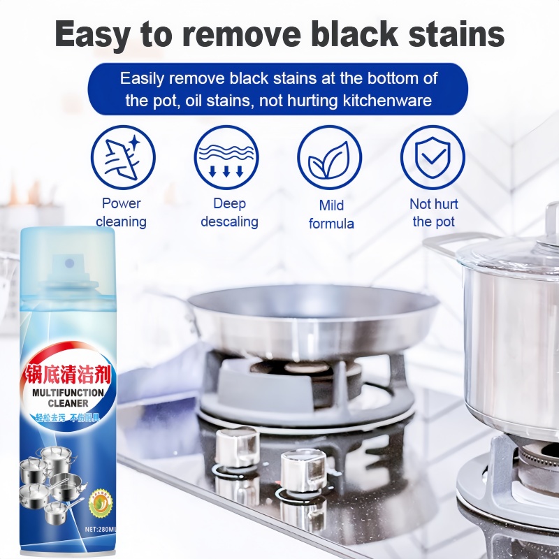 【BUY 1 TAKE 1】Pot Cleaner Stain Remover oil stain cleaner spray ...