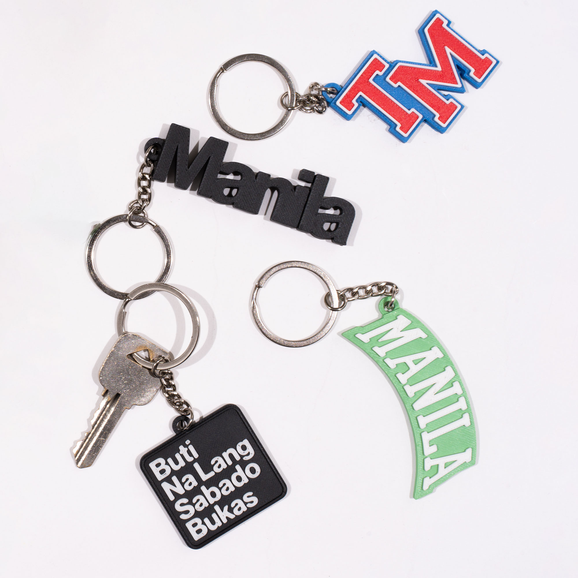TEAM MANILA MANILA KEYCHAIN BLACK | Shopee Philippines