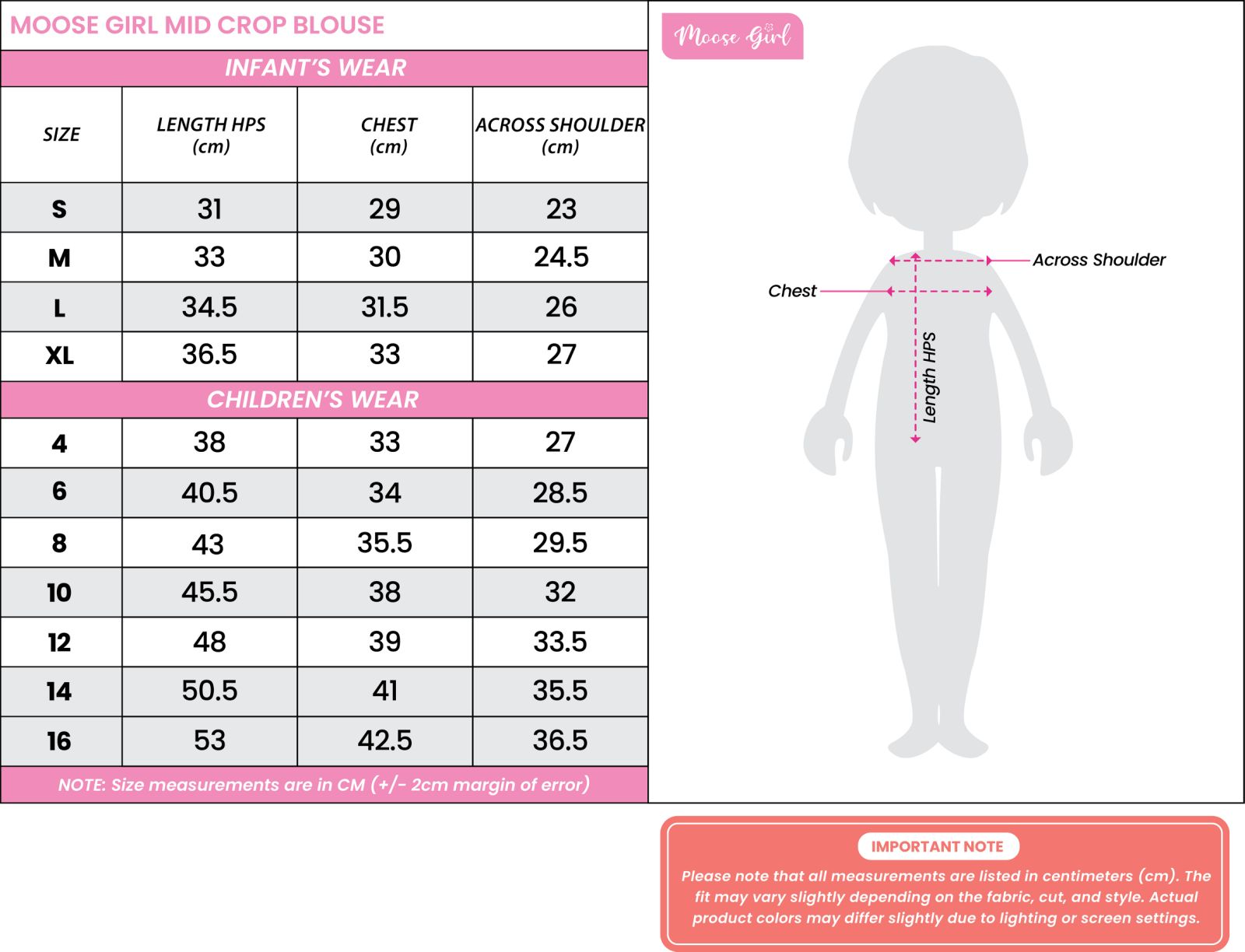 Moose Girl Peach Puff Blouse with Polka Dots and Print Details (GSBL ...