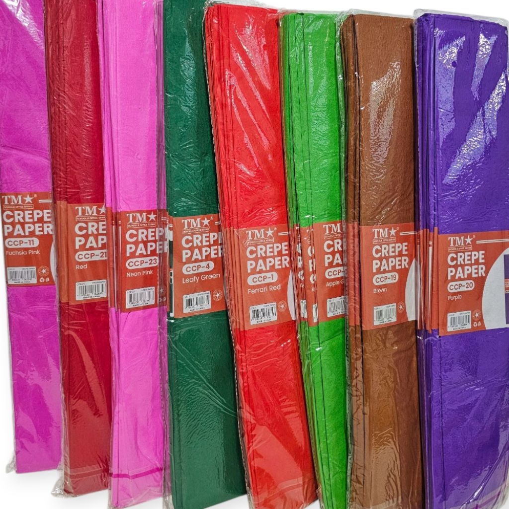 Crepe Paper Pack of 10 Pcs in Random Brand | Shopee Philippines