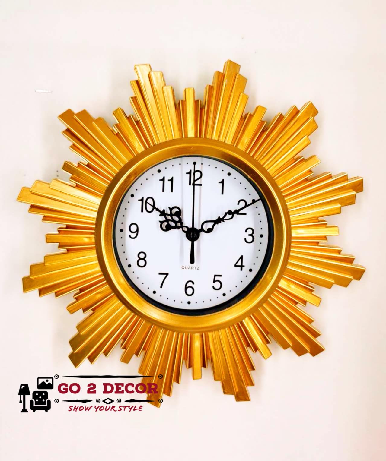 10-Inch Silent Retro Quartz Clock Decorative Wall Clock ,Bedroom Clock ...