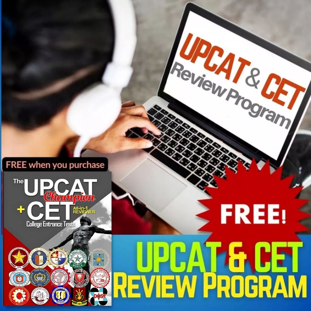 UPCAT, PUPCET, USTET, DCAT, ACET, PLMAT & CET Reviewer - Complete All ...