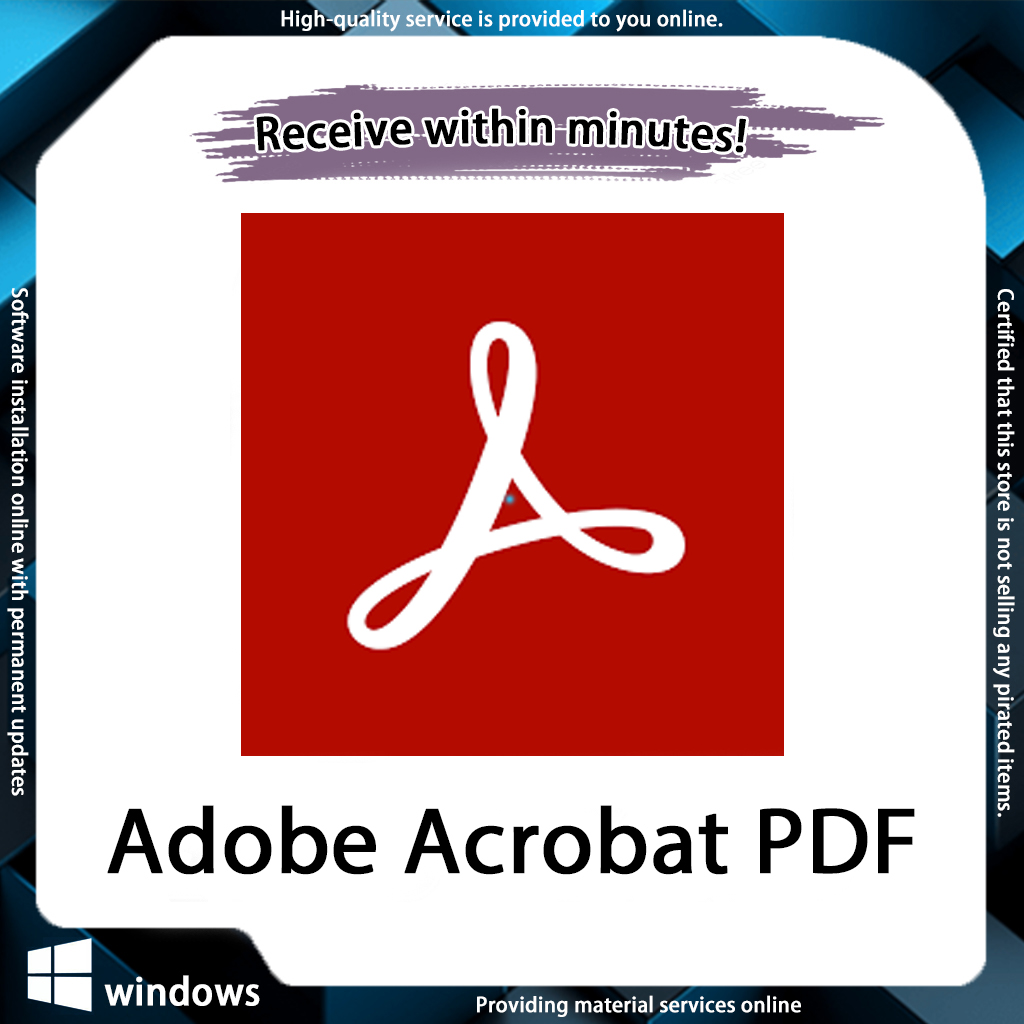 [Lifetime] Acrobat PDF classic 2025-2018 for Windows 10&11/Mac M1/M2/M3 ...
