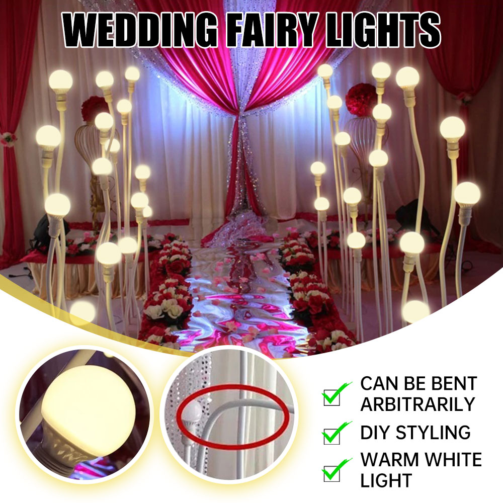 Fairy Lights Road Lead Props 5-Heads LED Romantic Bendable Lights for ...