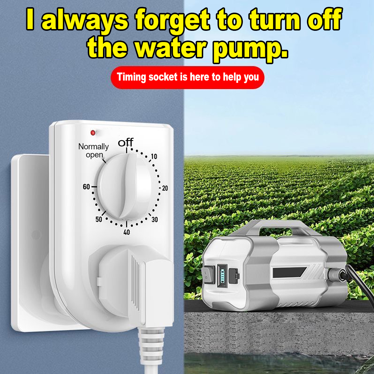 120 Minutes Auto Power Off Controler Socket Household Mechanical ...