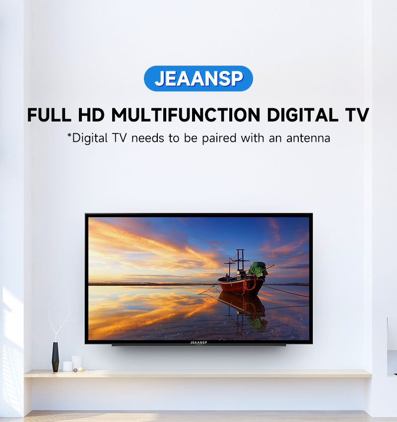 JEAANSP Digital TV 22 Inch Murang telebisyon Flat Screen(AV+TV+PC)24 ...