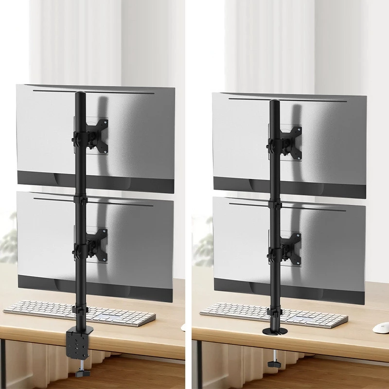 Expose Dual Monitor Stand Vertical Stacked for 10-34 Inch Screens 30KG ...