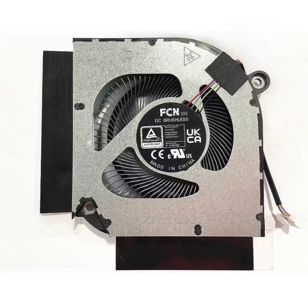 CPU GPU Cooling Fan Replacement For Acer Nitro 5 AN515-58 AN517-55 ...