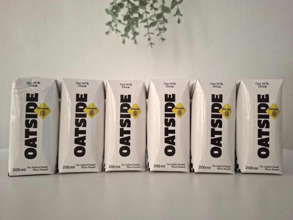 OATSIDE Barista Blend Original Oat Milk 200ml x 6 [EXP 24 AUG 2026 ...