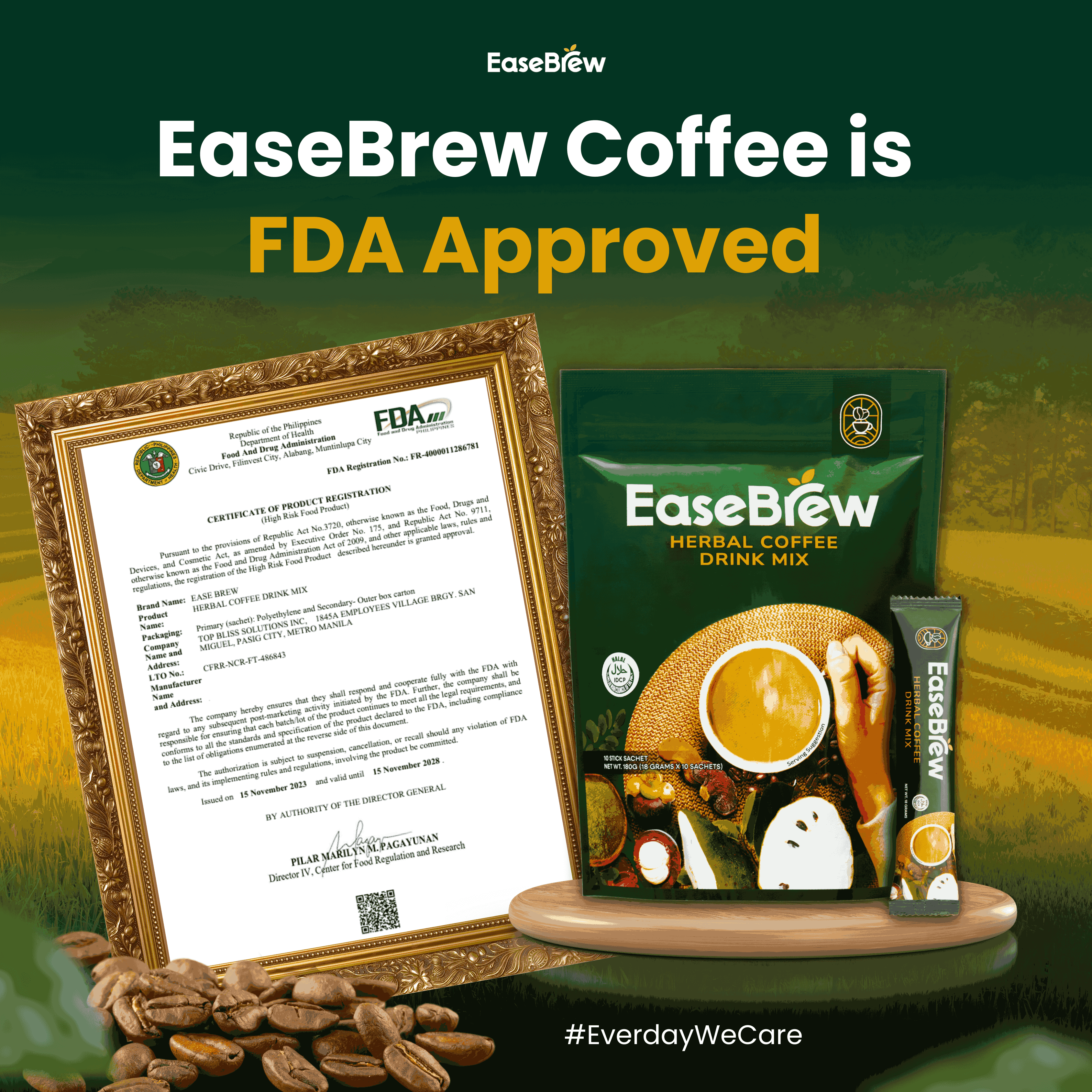 EaseBrew Herbal Coffee Pamigay Bundle - 5 Pouch | Shopee Philippines