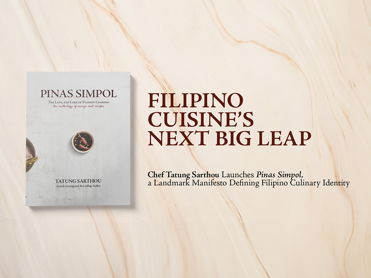 Pinas Simpol Cookbook by Chef Tatung Sarthou | Shopee Philippines