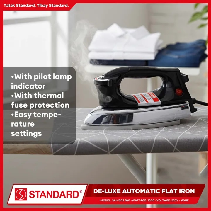 Standard Flat Iron SAI-1002 | De Luxe Automatic Iron SAI1002 SAI 1002 ...