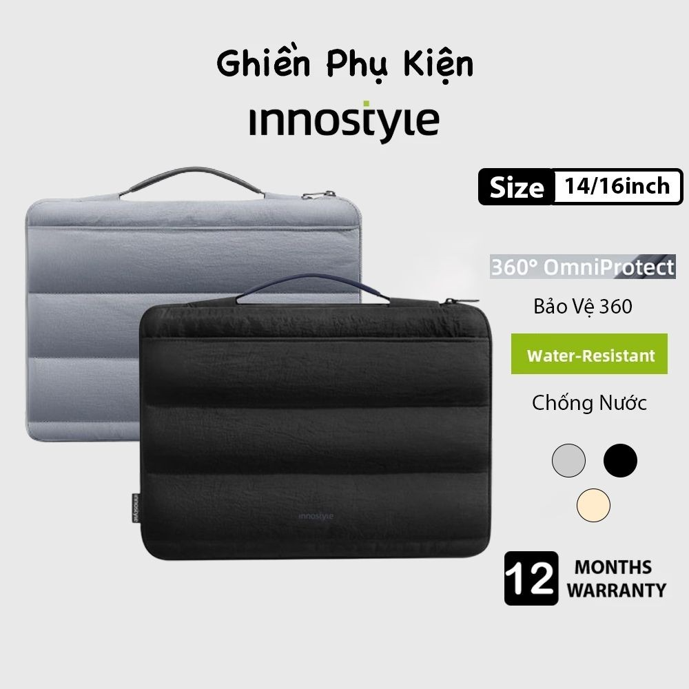 InnoStyle Stratus Laptop Bag 14"/16" - Military Protection, CornerArmor ...