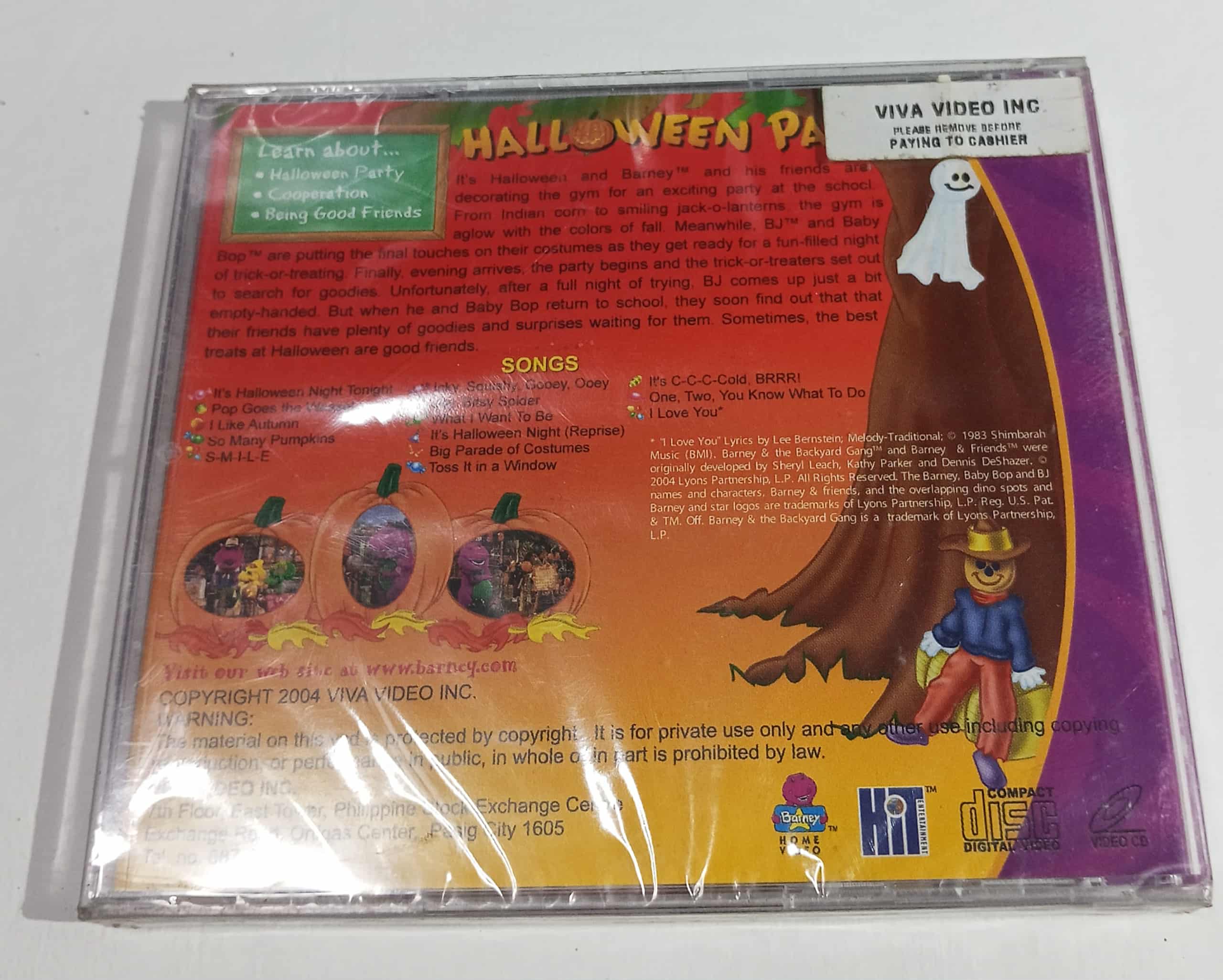 BARNEY VCD SEALED RE-SEALED | Shopee Philippines