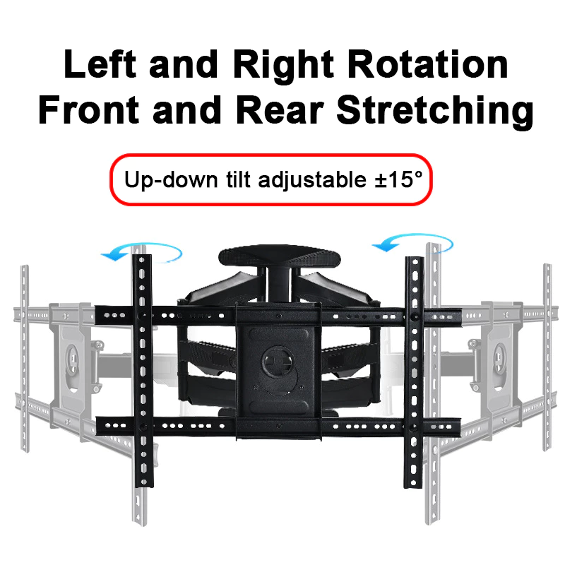 TV wall-mounted 40-85 inch rotary tilt LCD LED display universal ...