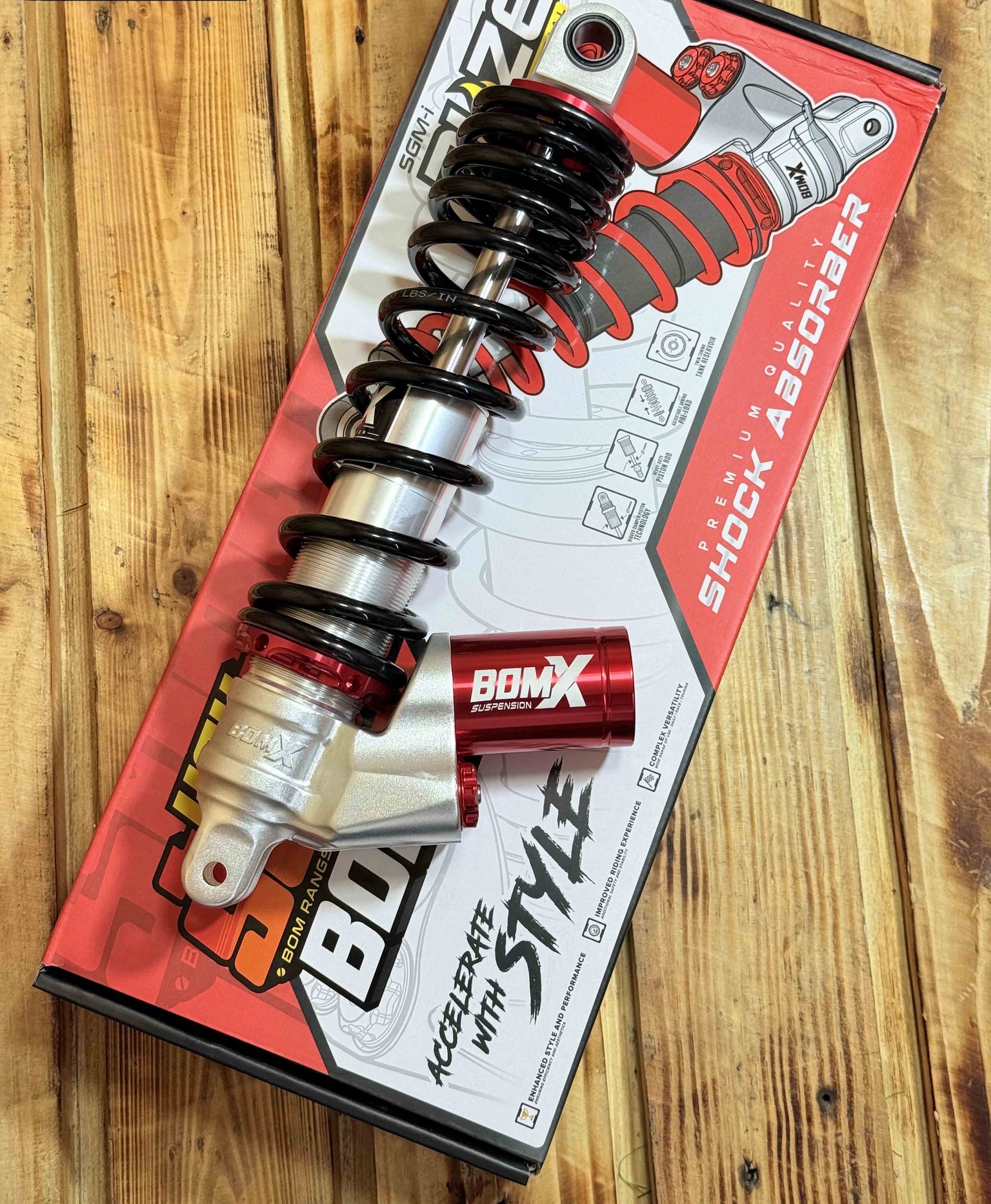 BOM RANGSIT BLAZE CLICK 125, CLICK 150, MIO SPORTY, MIO I 125 M3 REAR ...