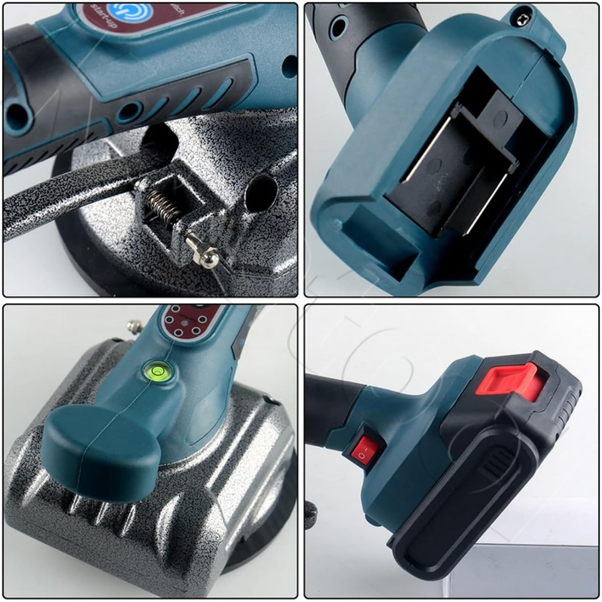 Tile Vibrator Cordless Tile Tiling Machine Floor Suction Cup Tool 5
