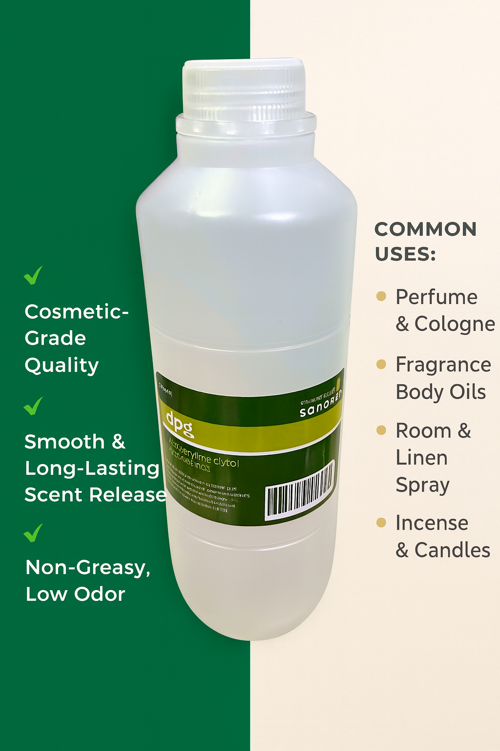 Dipropylene Glycol (DPG) – High Quality Fragrance Solvent 1kg | Shopee ...