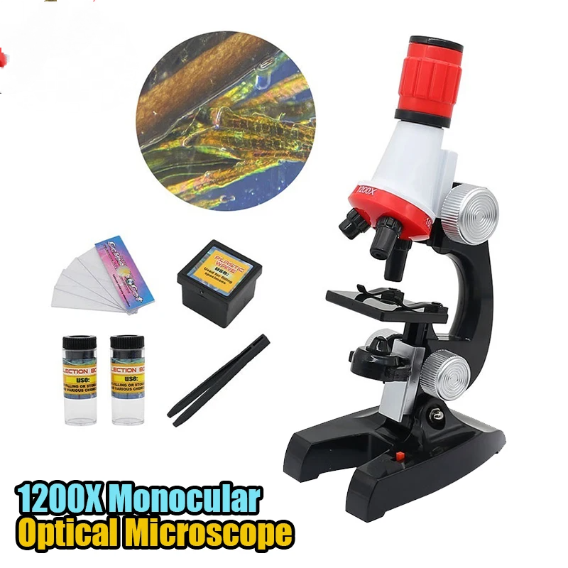 Early Education Bioscience HD Children's Microscope Toy | Shopee ...