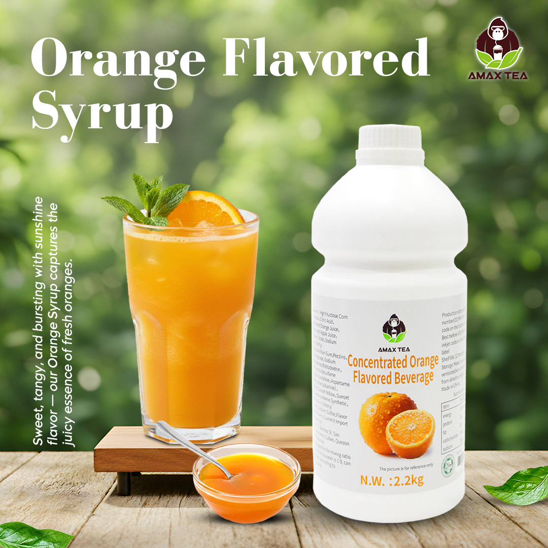 Amaxtea 1:9 Fruit Syrup 2.2Kg Concentrated Fruit Syrup Fruit Tea ...