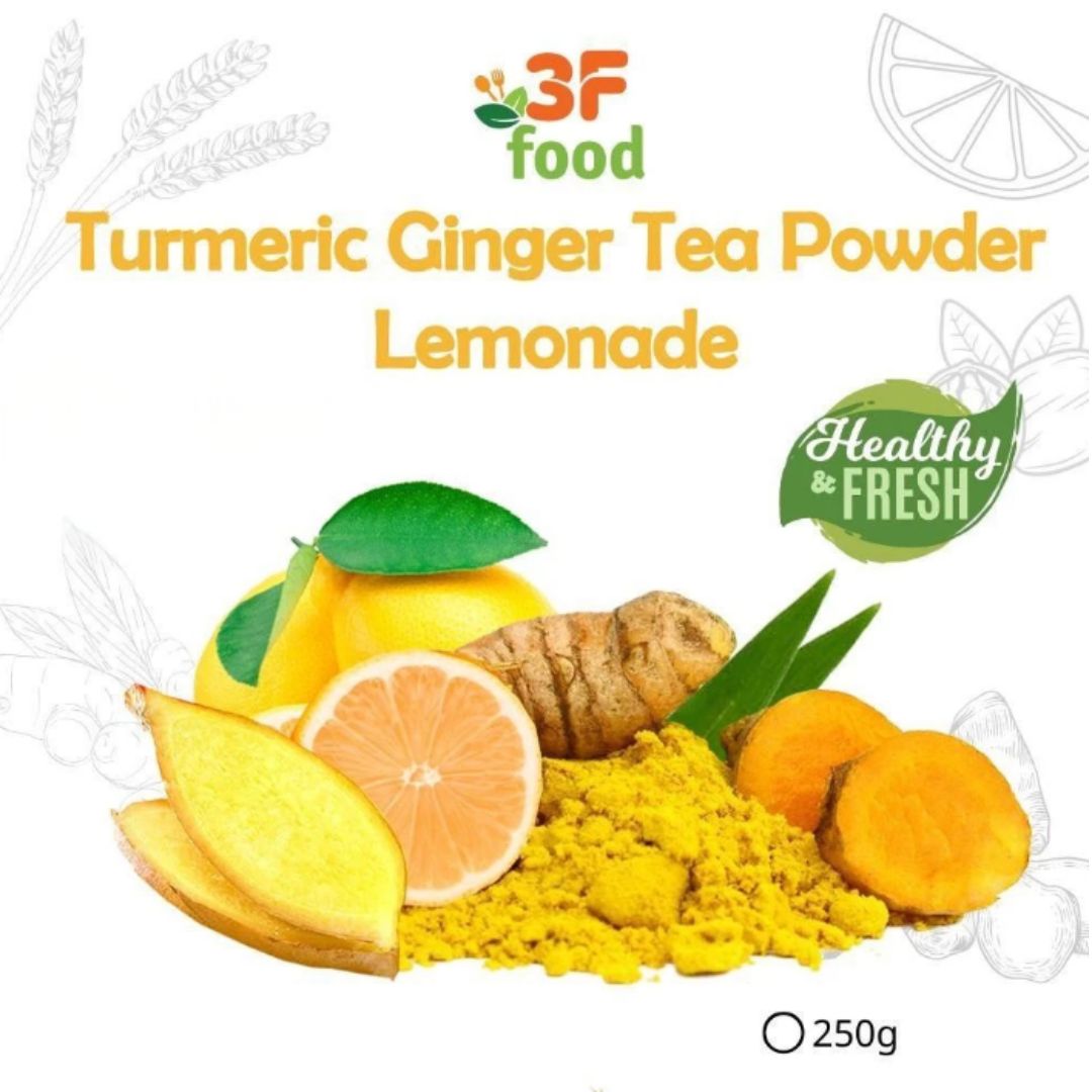 BUY 100G GET 100G - TURMERIC GINGER TEA POWDER LEMONADE – Pang - Detox ...