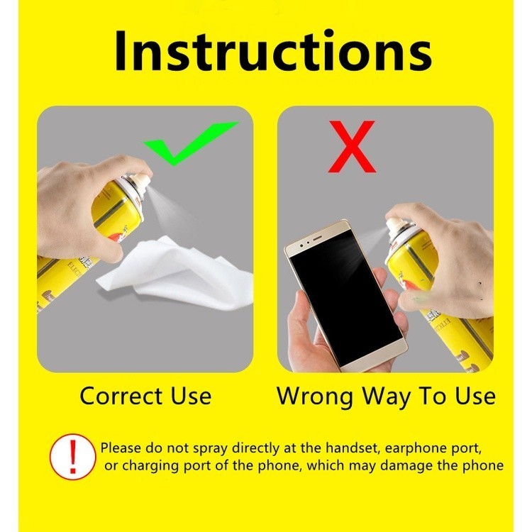 Contact Cleaner Electrical Contact Cleaner 550ml Mobile Computer ...