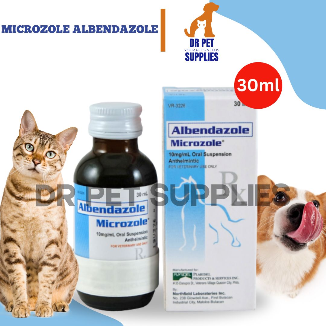 30ml Microzole Albendazole Spectrum Oral Suspension All Stages Adult ...