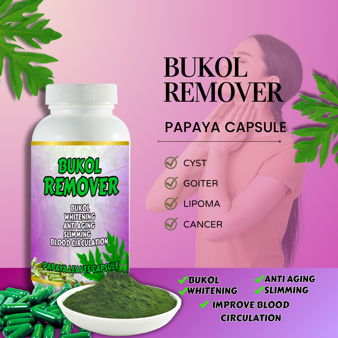 Bukol Remover 60 Caps - Natural Relief for Lumps, Bumps, and Swelling ...