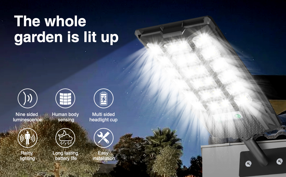 Gold Star Solar Street Light Solar Light Outdoor Waterproof 2026 ...